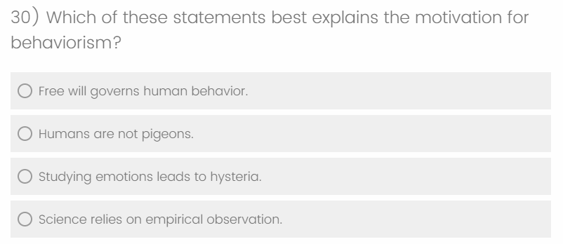 30) Which of these statements best explains | StudyX