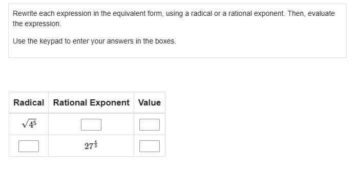 Rewrite each expression in the equivalent | StudyX