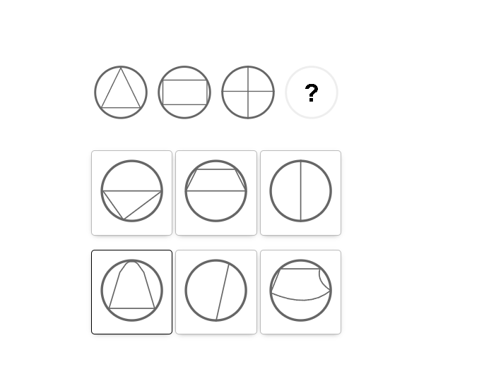 Choose the figure that completes the | StudyX