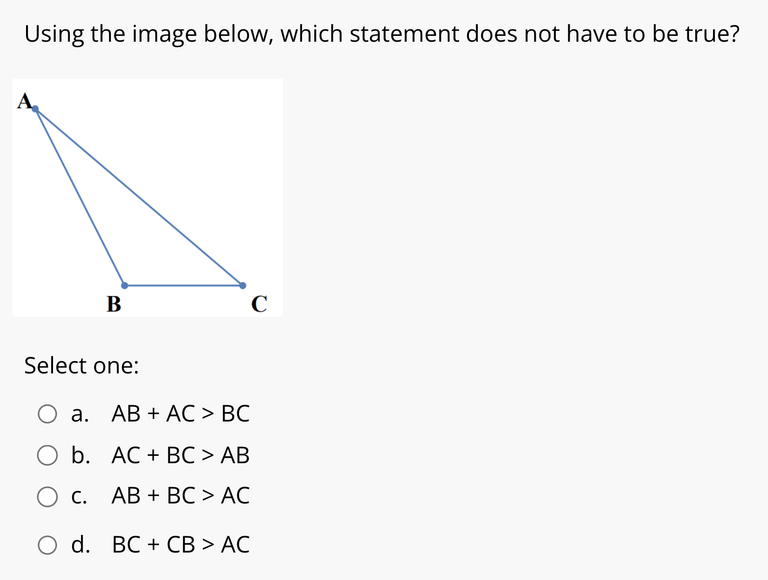 Using the image below, which statement does | StudyX