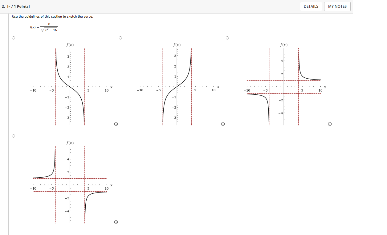 Use the guidelines of this section to sketch | StudyX
