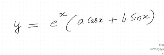 Form the differential equation $y = | StudyX
