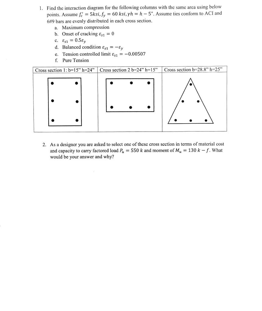 1. Find the interaction diagram for the | StudyX