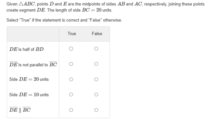 Given $ ABC$, points $D$ and $E$ are the | StudyX