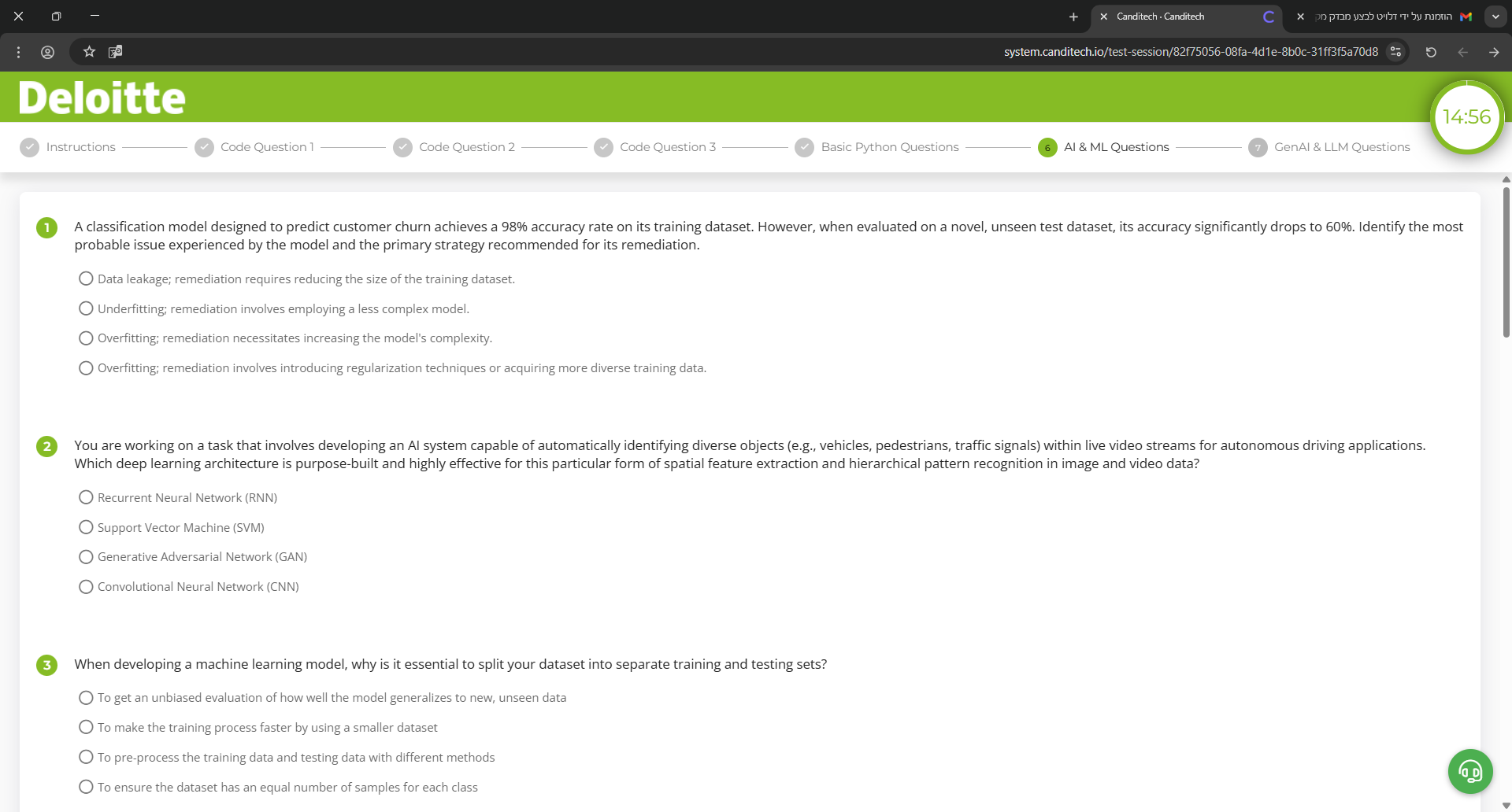 1. A classification model designed to | StudyX