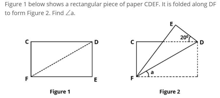 Figure 1 below shows a rectangular piece of | StudyX