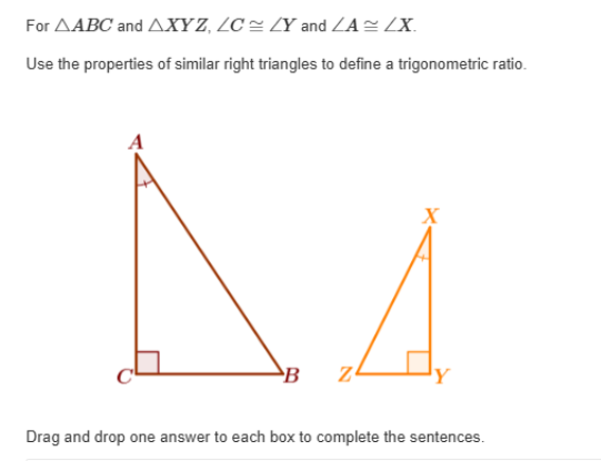 For $ ABC$ and $ XYZ$, $ C Y$ and $ | StudyX