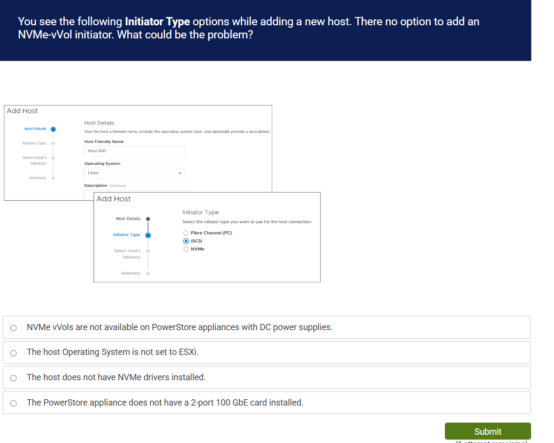 You see the following Initiator Type options | StudyX