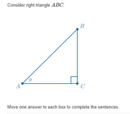 Consider right triangle $ABC$. From the | StudyX