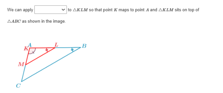 These triangles have two pairs of congruent | StudyX