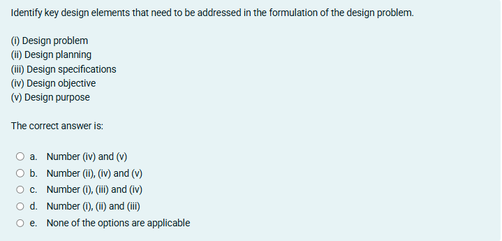 Identify key design elements that need to be | StudyX