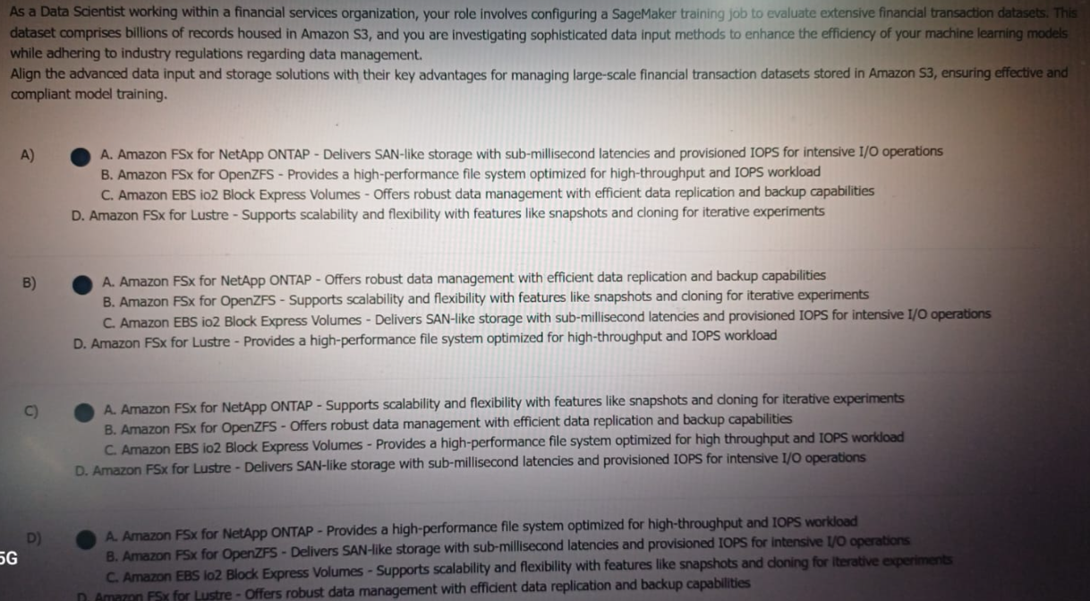 As a Data Scientist working within a | StudyX