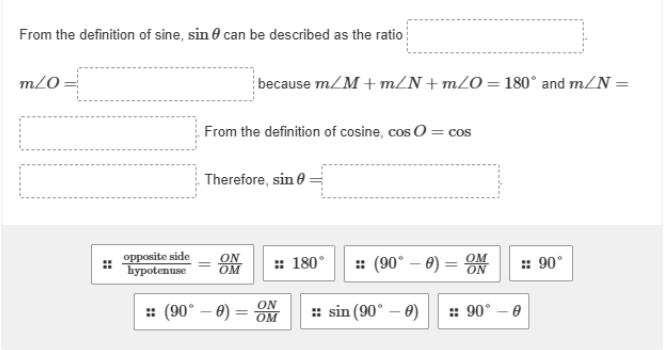 Given right triangle $MNO$. From the | StudyX