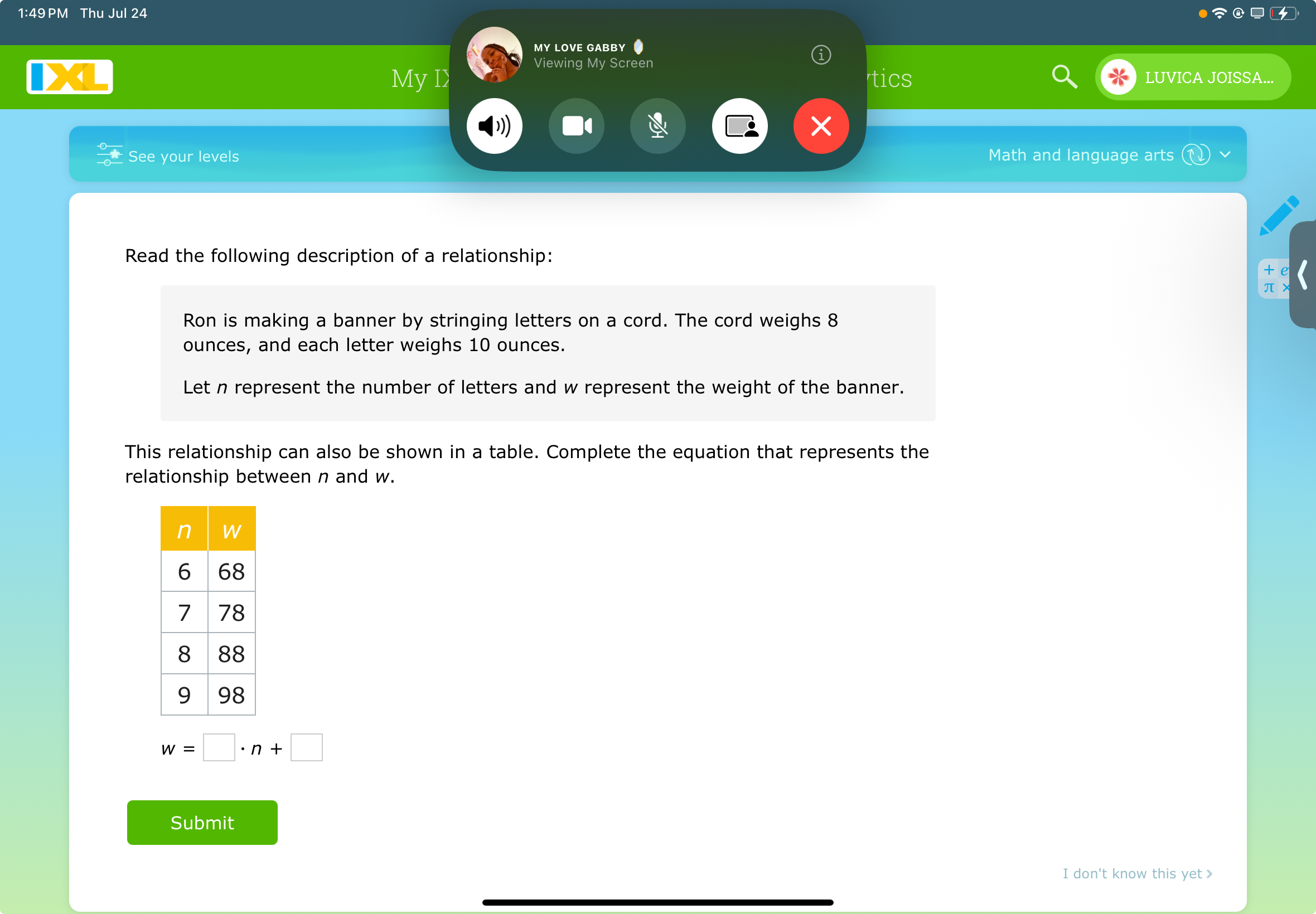 Read the following description of a | StudyX