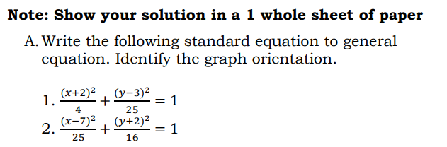 A. Write the following standard equation to | StudyX