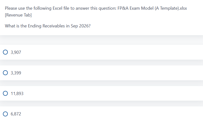 Please use the following Excel file to | StudyX