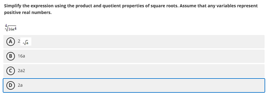 Simplify the expression using the product | StudyX