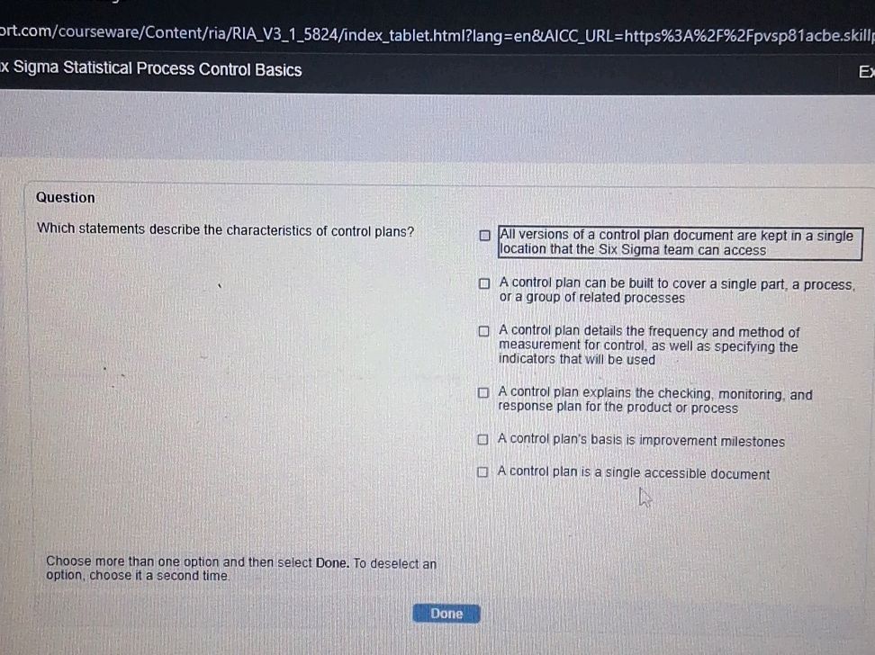 Which statements describe the | StudyX