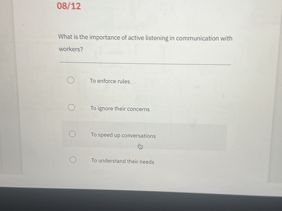 What is the importance of active listening | StudyX