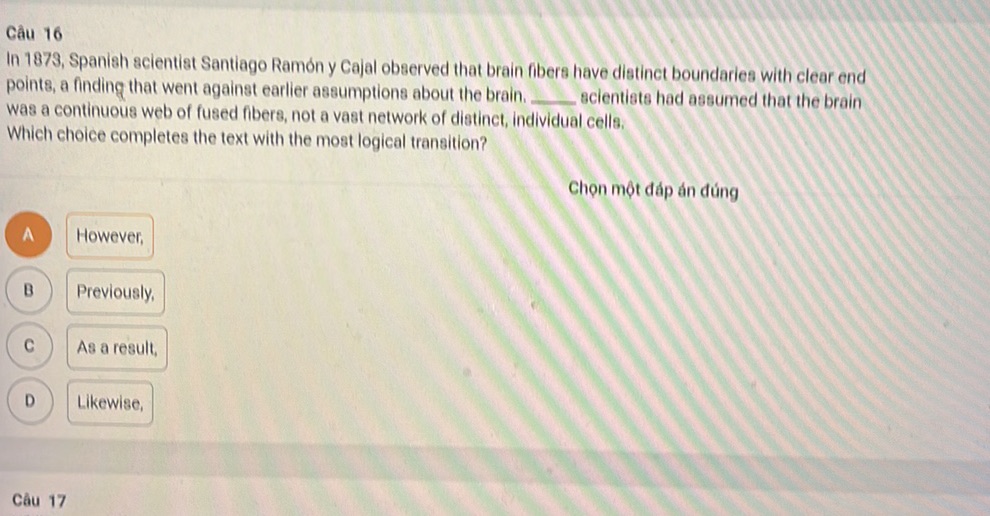 In 1873, Spanish scientist Santiago Ramón y | StudyX
