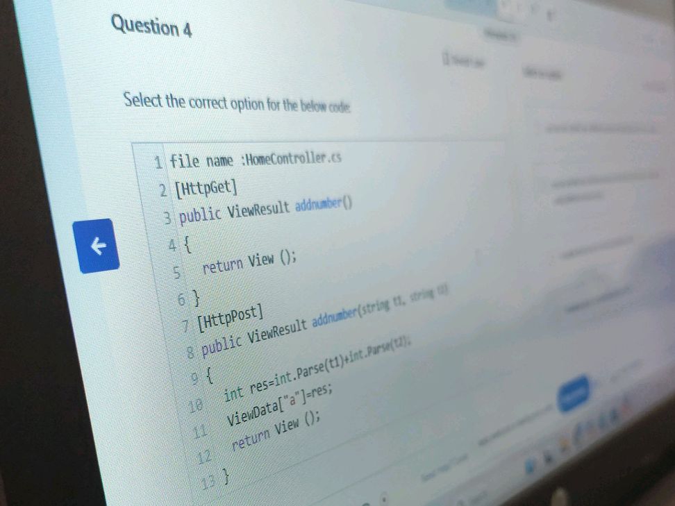 Select the correct option for the below | StudyX