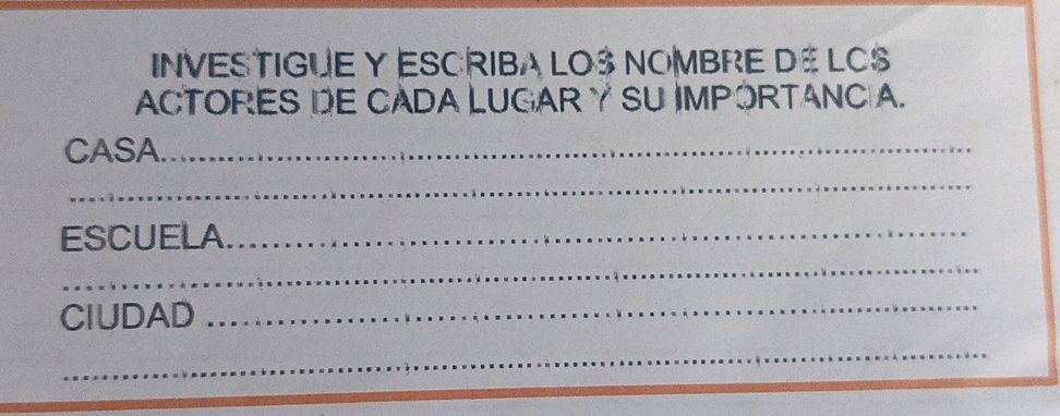 INVESTIGUE Y ESCRIBA LOS NOMBFRE DELCS | StudyX