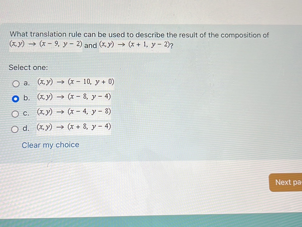 What translation rule can be used to | StudyX