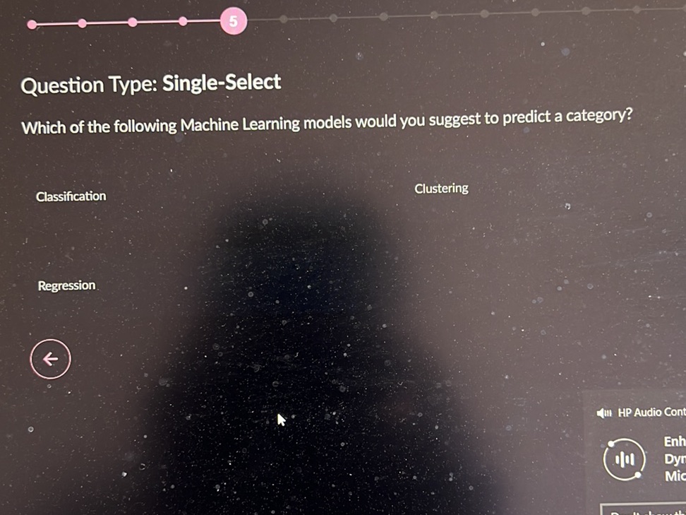 5 Question Type: Single-Select Which of the | StudyX