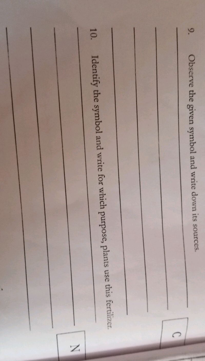 Observe the given symbol and write down its