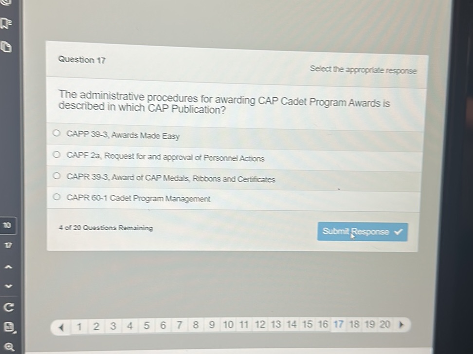 The administrative procedures for awarding | StudyX