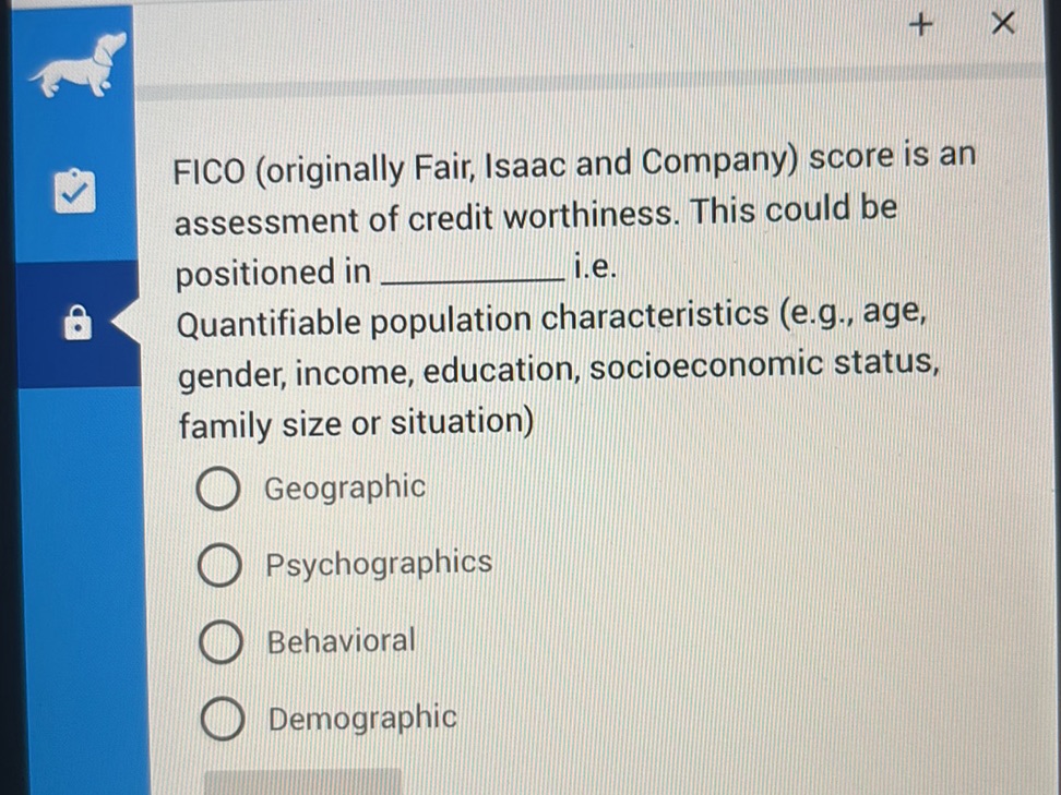 FICO (originally Fair, Isaac and Company) | StudyX