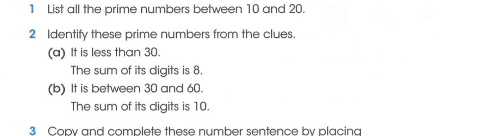 1 List all the prime numbers between 10 and | StudyX