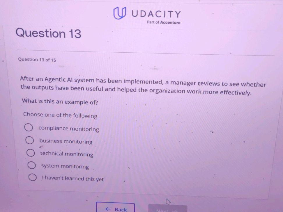 $$ UDACITY Part of Accenture Question 13