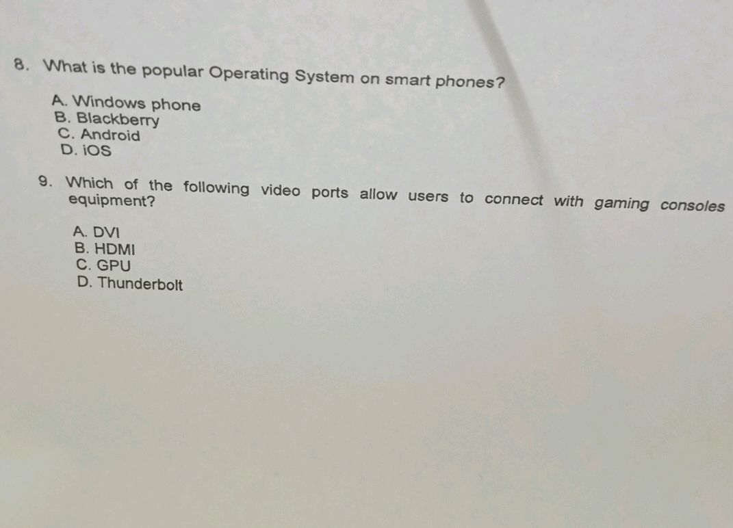 What is the popular Operating System on