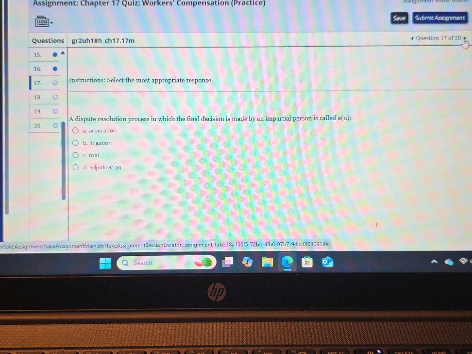 Instructions: Select the most appropriate | StudyX