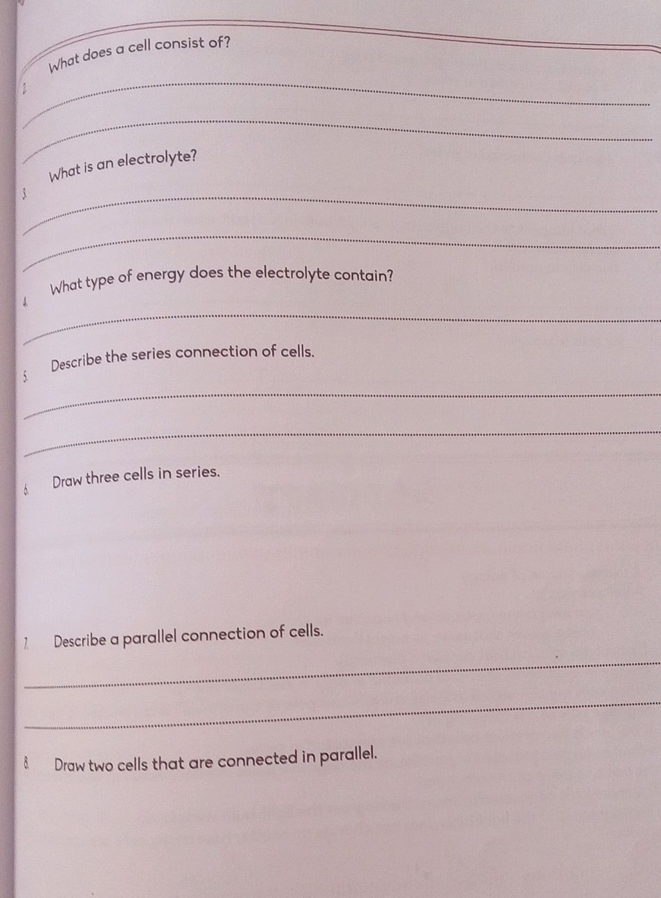 What does a cell consist of? What is an