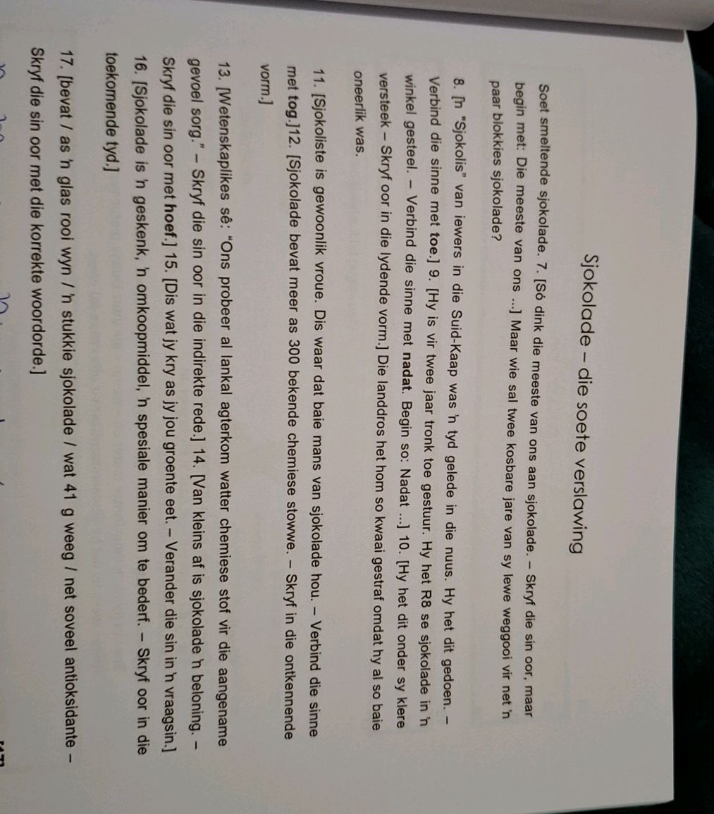 7. [Só dink die meeste van ons aan | StudyX