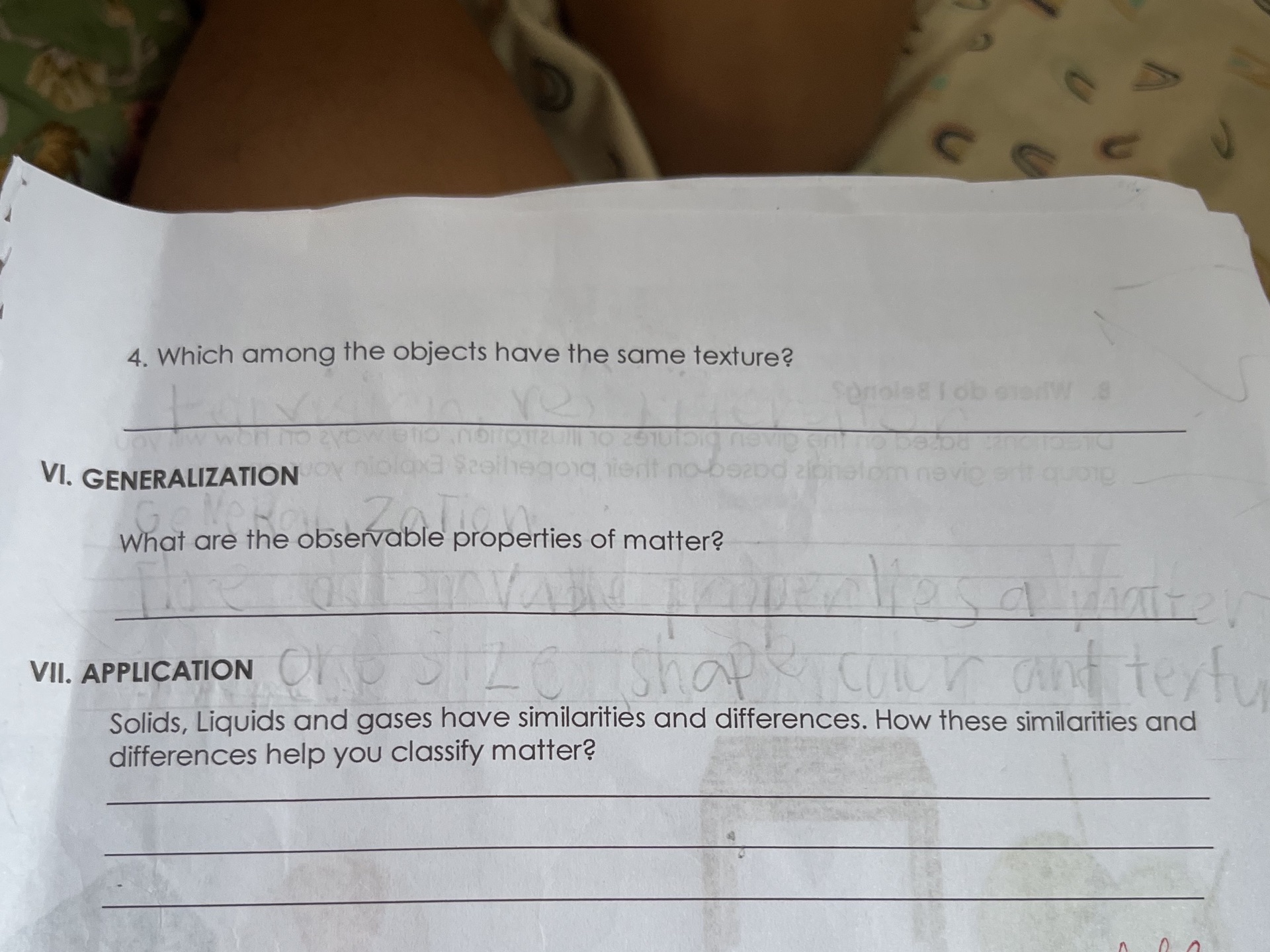 4. Which among the objects have the same | StudyX