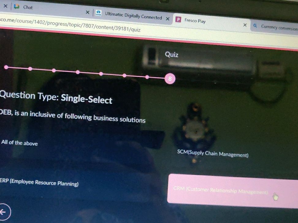 Question Type: Single-Select DEB, is an | StudyX