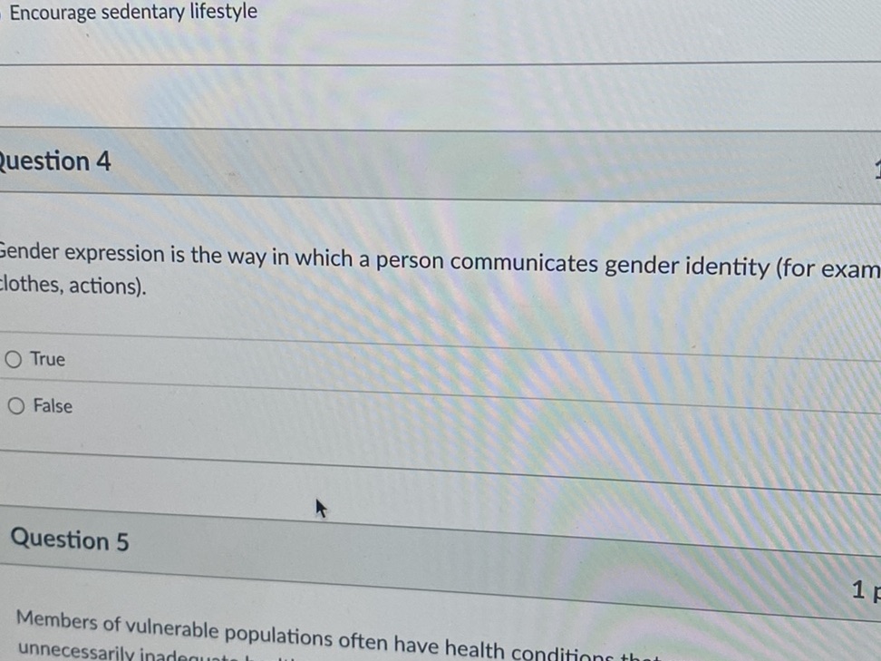 Gender expression is the way in which a