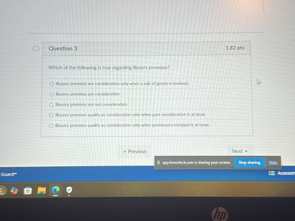 Question 3 Which of the following is true | StudyX