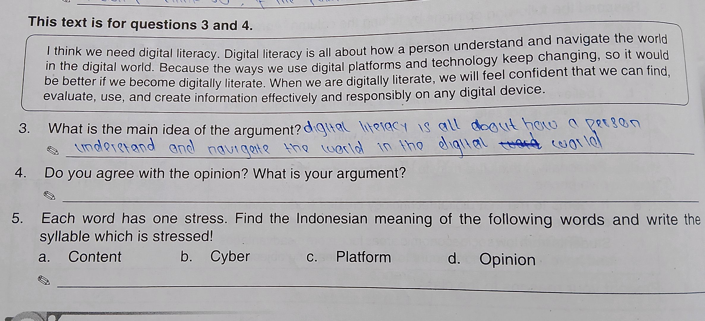 What is the main idea of the argument?