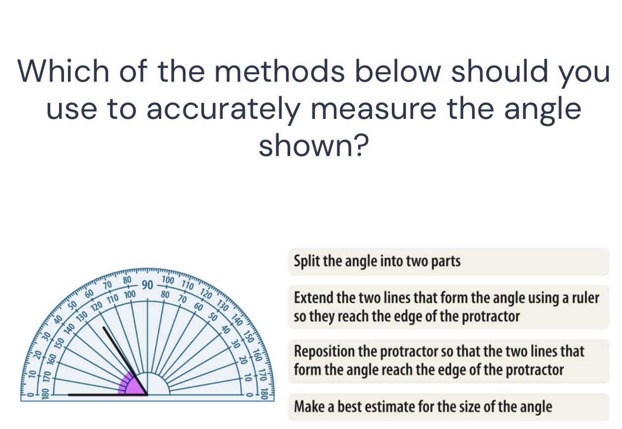 Which of the methods below should you use to | StudyX