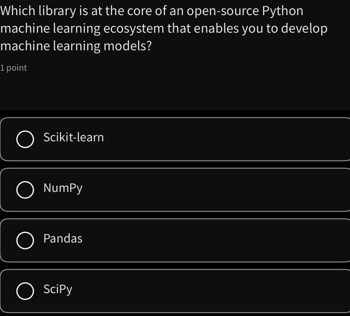 Which library is at the core of an | StudyX