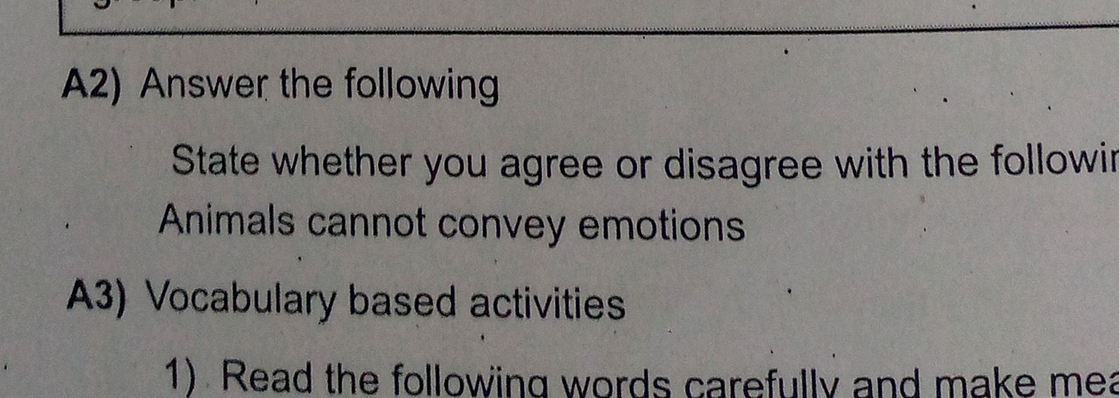 A2) Answer the following State whether you | StudyX