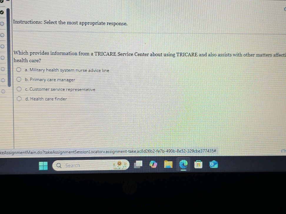 Instructions: Select the most appropriate | StudyX