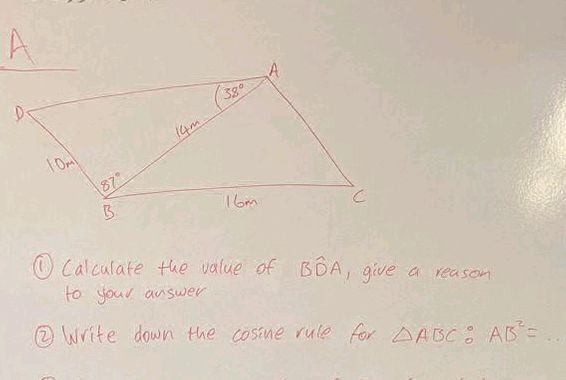 (1) Calculate the value of BDA, give a