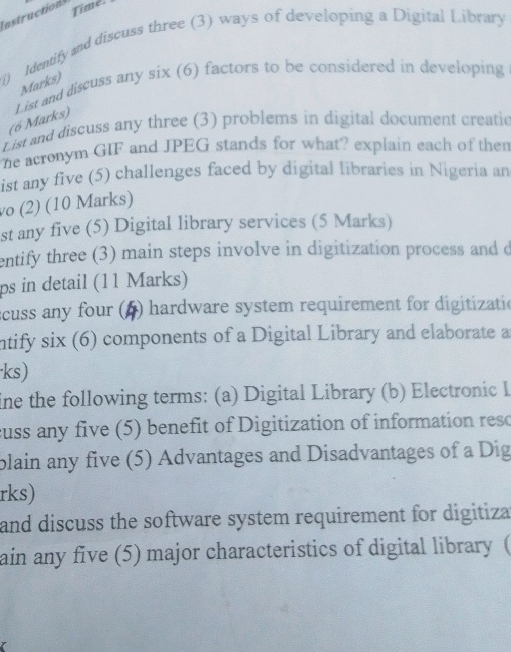 1) Identify and discuss three (3) ways of | StudyX