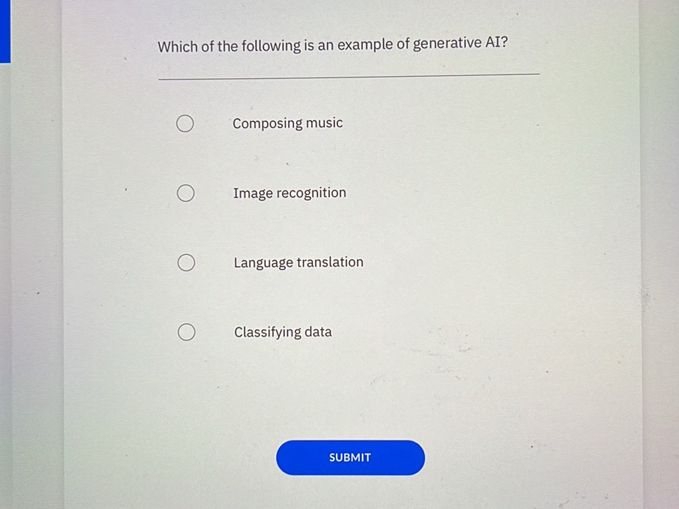 Which of the following is an example of | StudyX