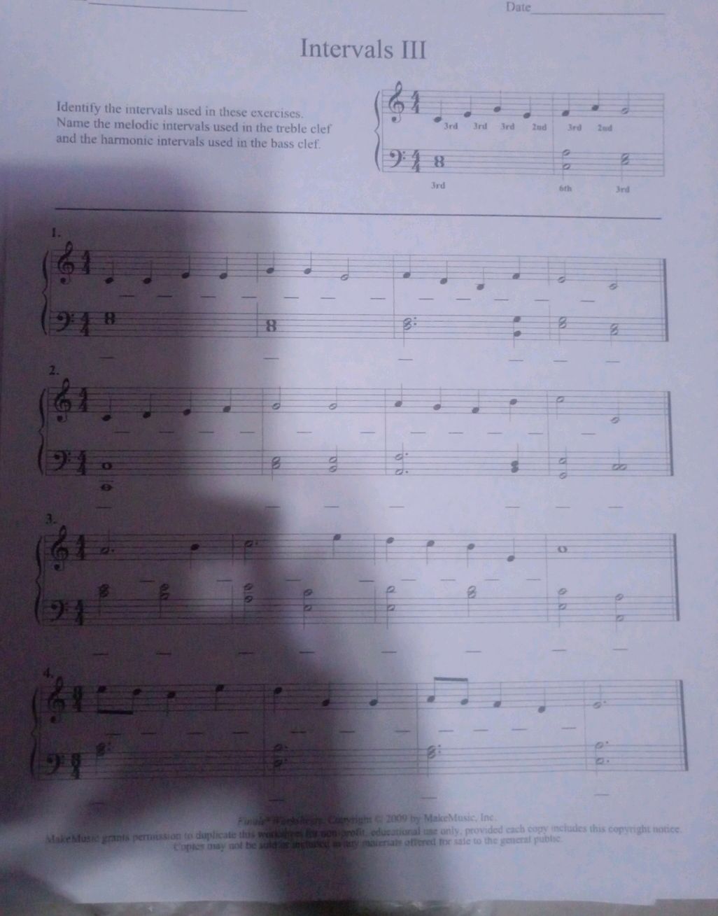 Identify the intervals used in these | StudyX